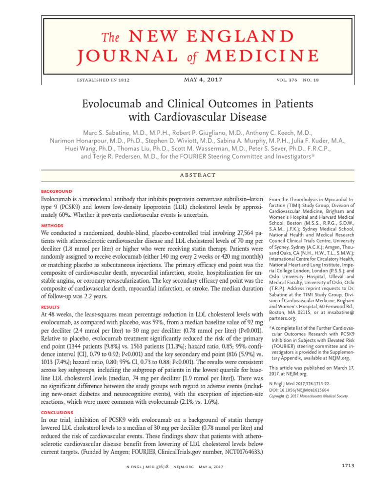 NEJMoa 1615664 | PDF