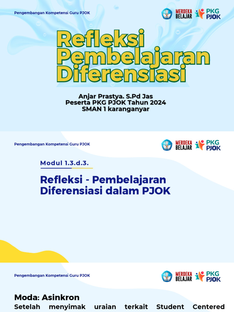 Refleksi Modul 1.3.pdf | PDF