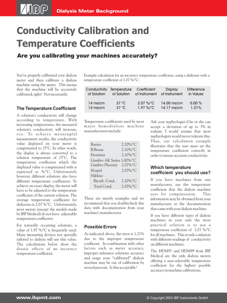 HDM Background Temp Coeff ENG | PDF