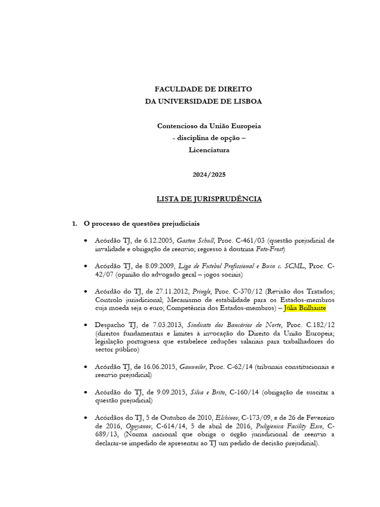 ST1 Lista ProgDir - ContUE2024.2025.Juris Final | PDF