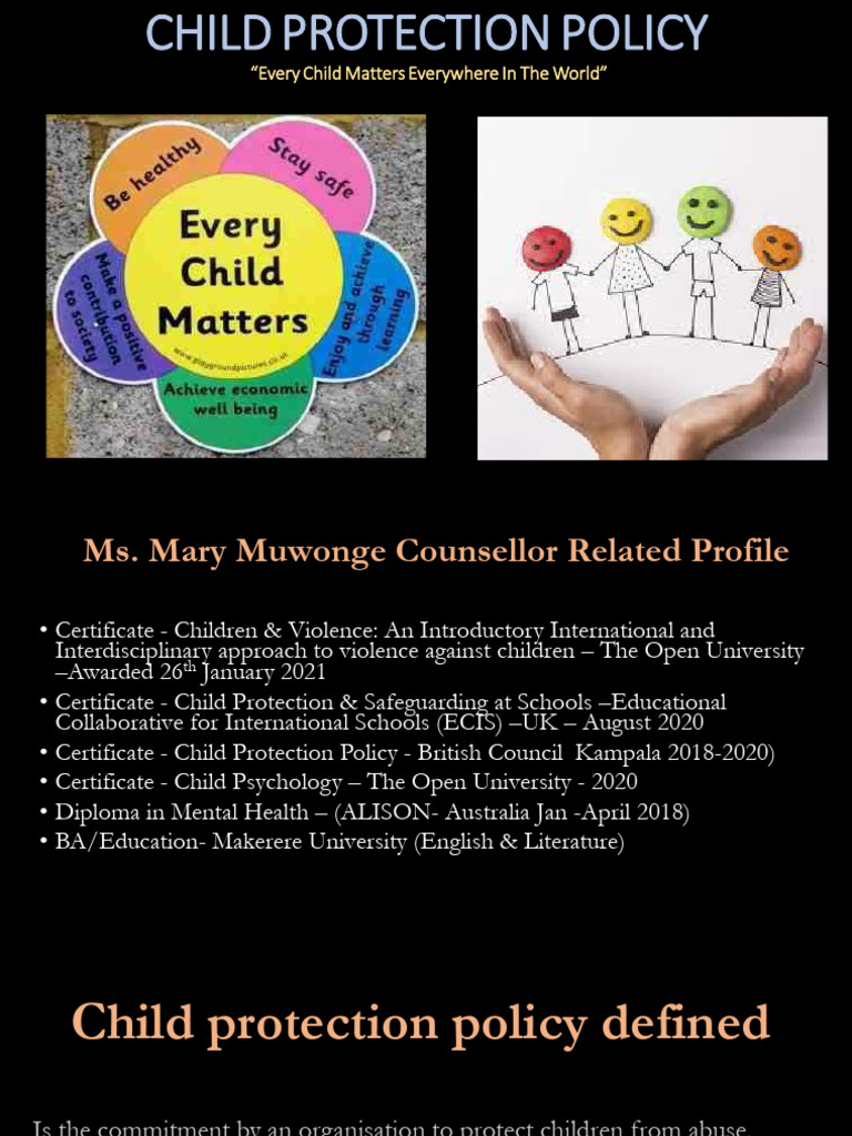 Child Protection Policy | PDF