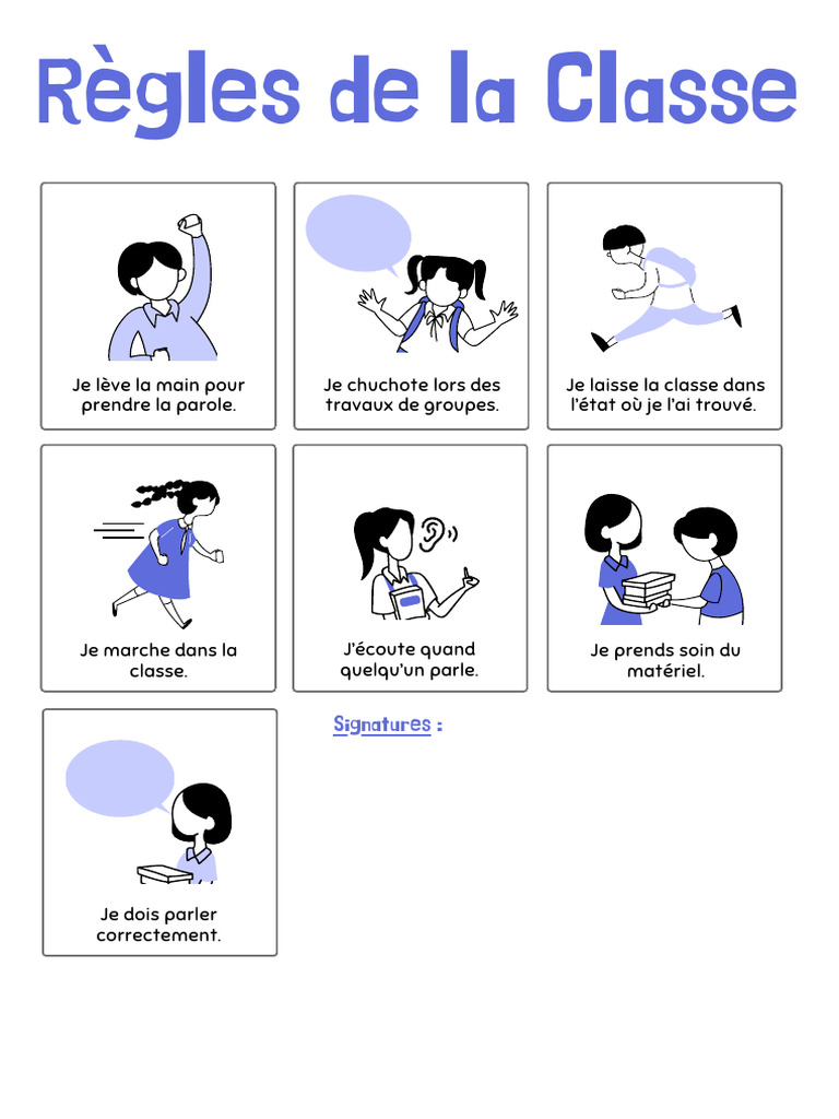 Règles Classe | PDF