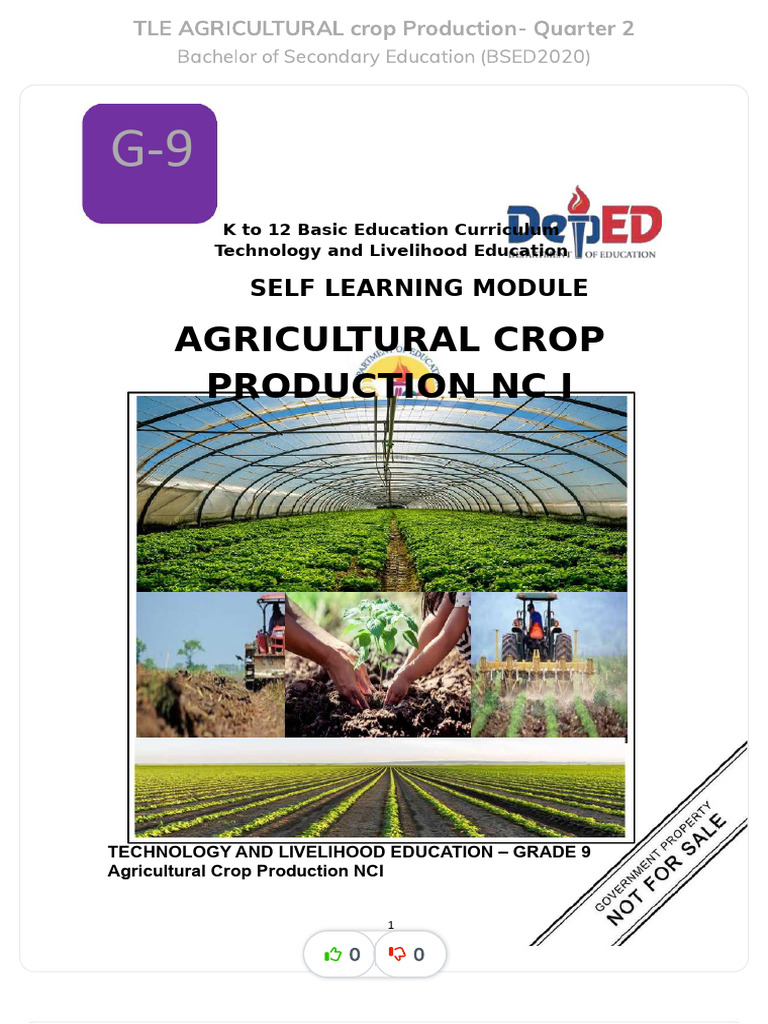 Q2-Agricrop-Module (1) | PDF