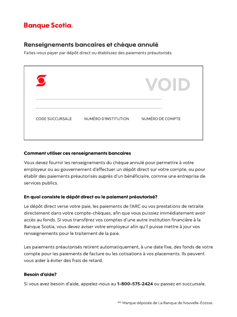 Chèque Annulé | PDF