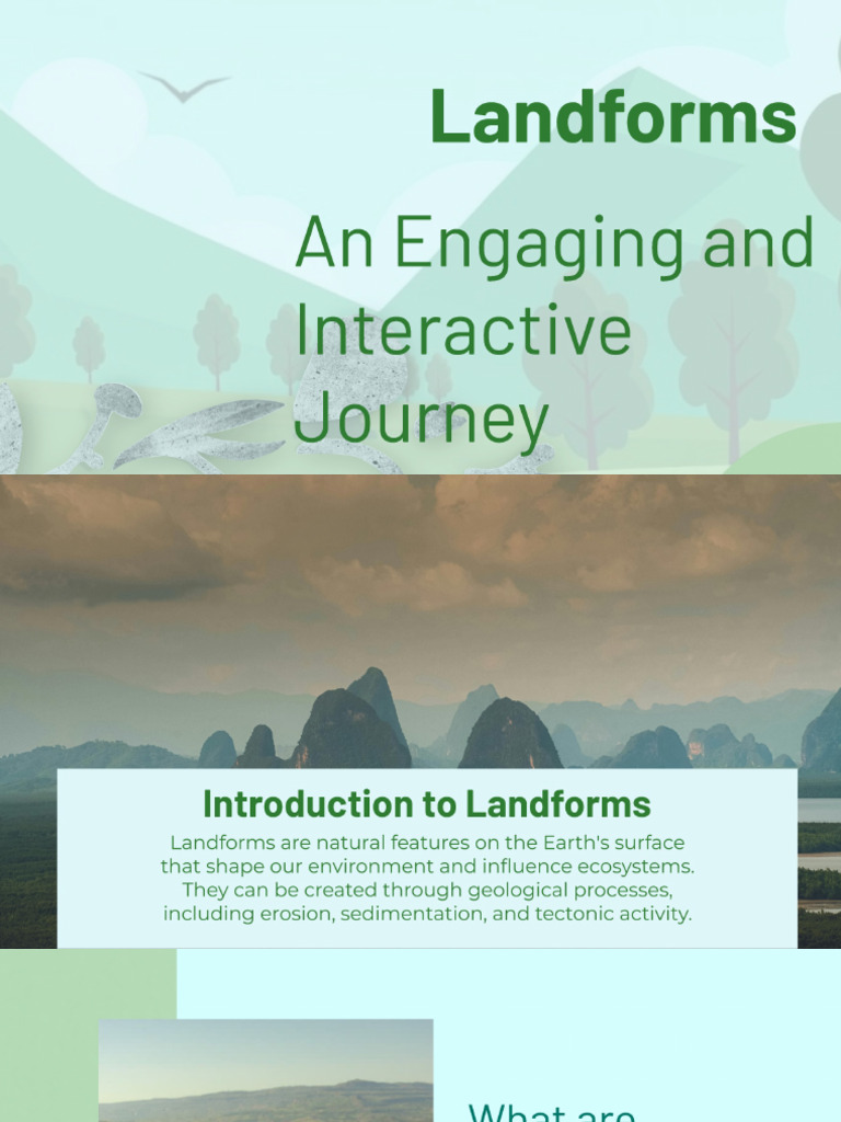 Landforms | PDF