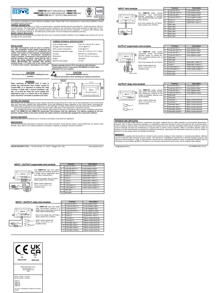 L20-VMMXX-0001 Rev A | PDF