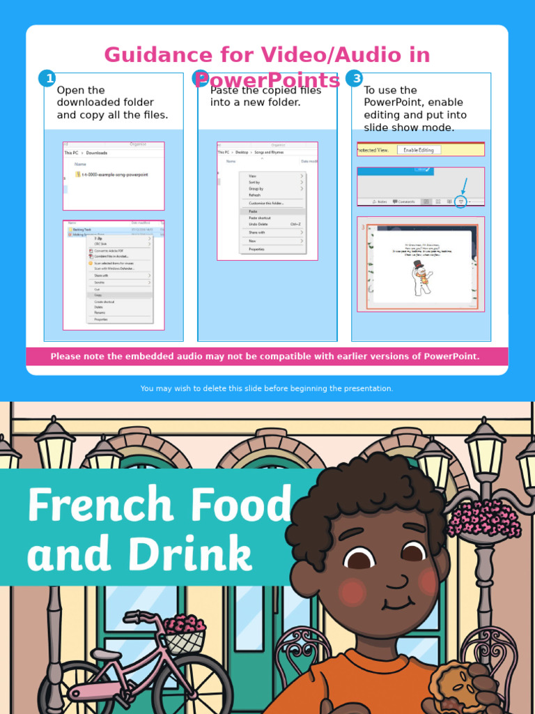 French Food PowerPoint | PDF