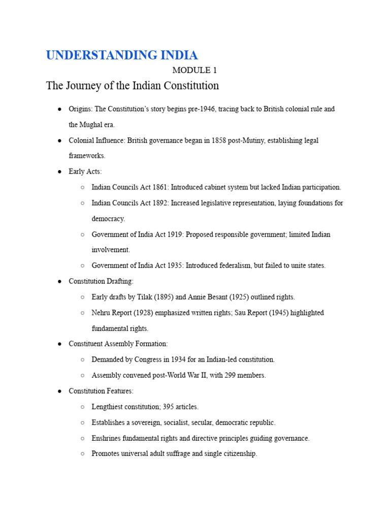 Understanding India | PDF