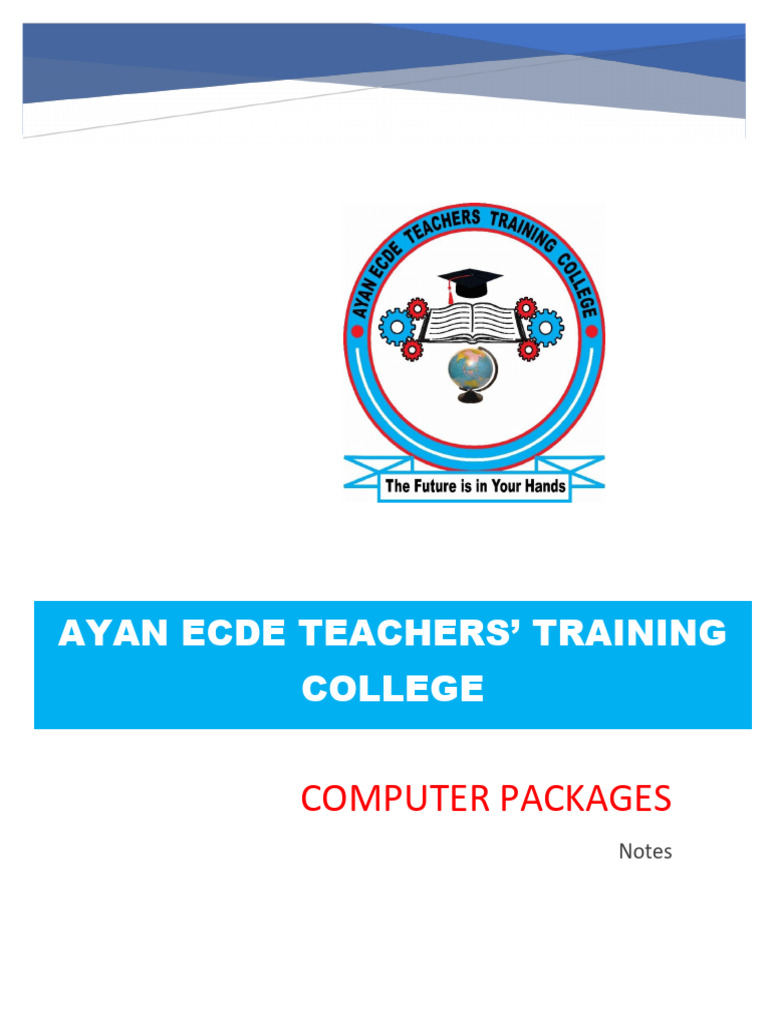 Computer Packages 1 | PDF