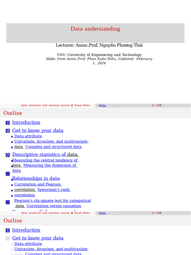 Data Understanding | PDF