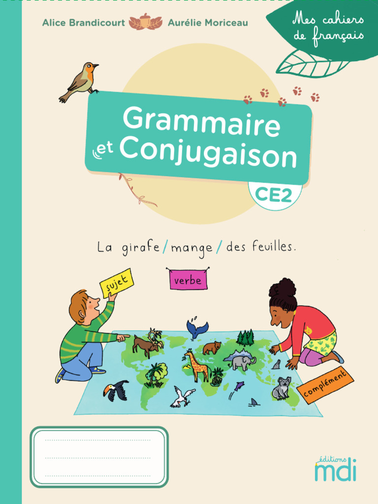 Cahier de Conjugaison MDI | PDF