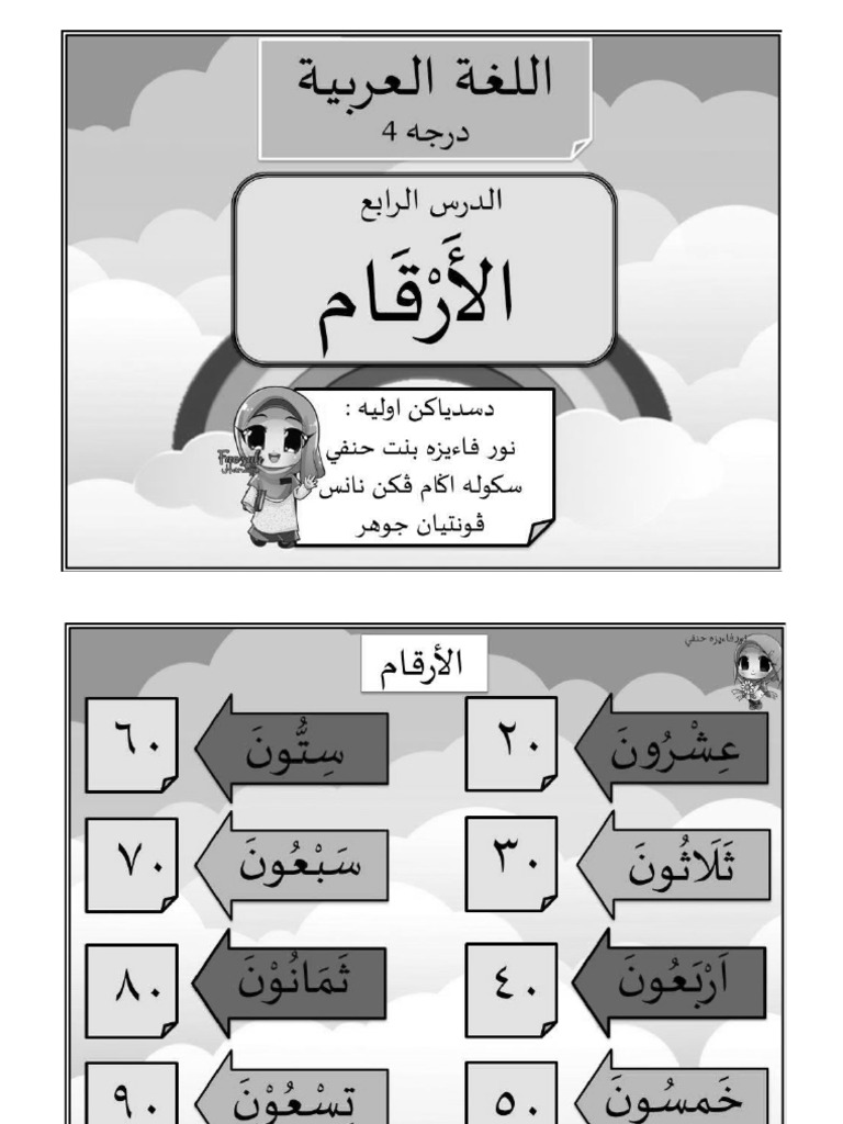 arab yr 4 unit 4 | PDF