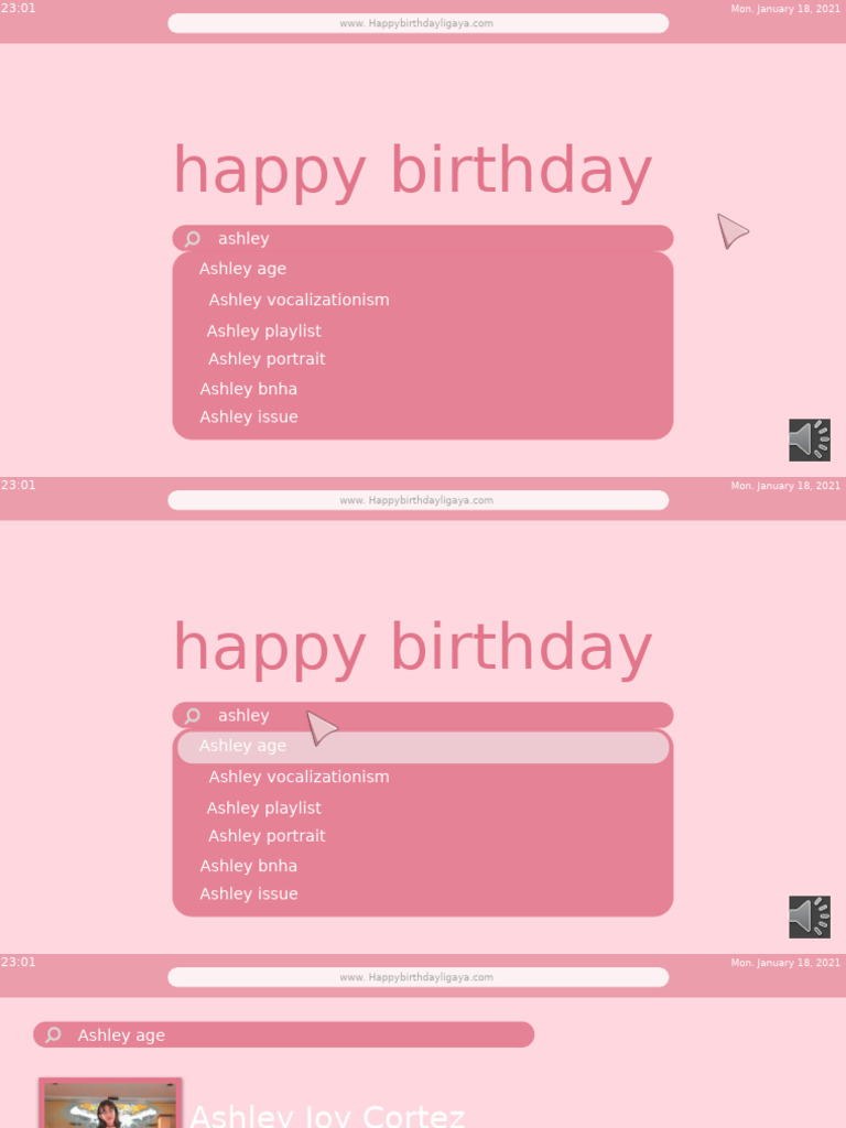 Happy Birthday | PDF