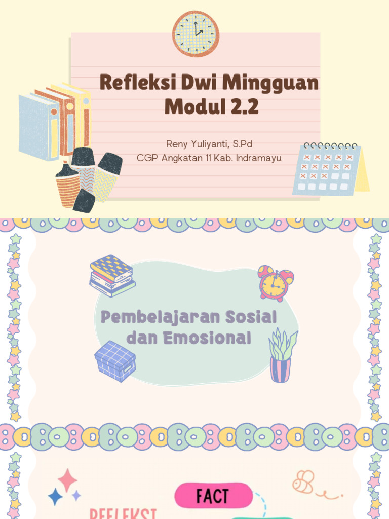 Refleksi Dwi Mingguan Modul 2.2 (Reny) | PDF
