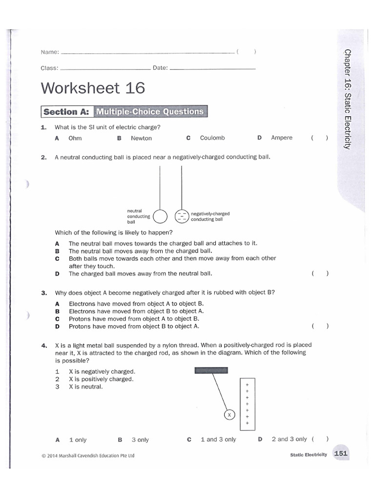 Static Electricity | PDF