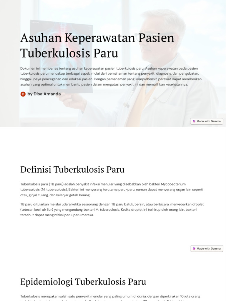 Asuhan-Keperawatan-Pasien-Tuberkulosis-Paru | PDF