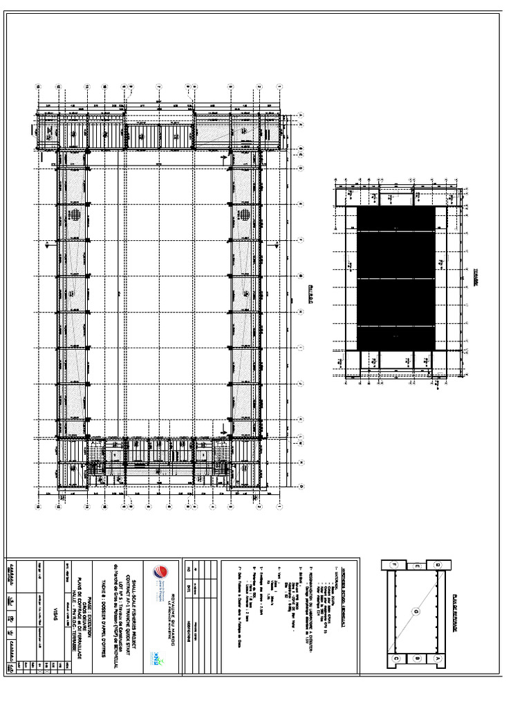 Pe20004 - A0 - Coffrage - PH RDC - Halle | PDF