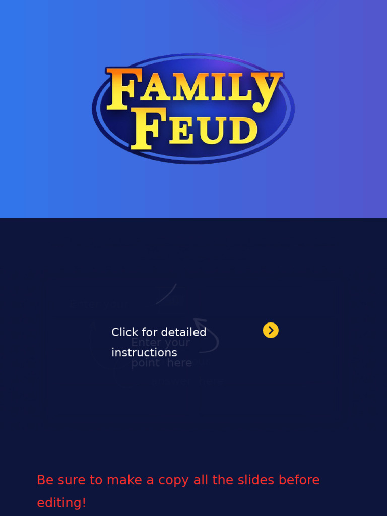 Interactive Family Feud | PDF