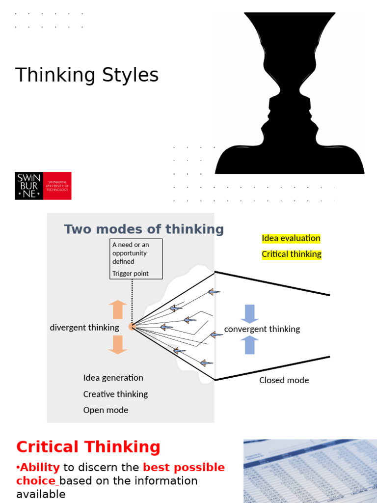 Thinking Styles | PDF