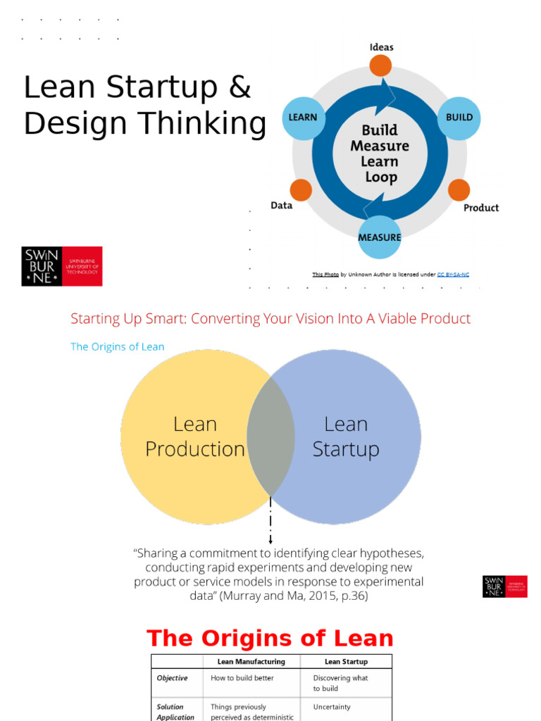 Design Thinking and Lean | PDF