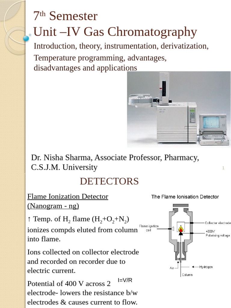 3 Lecture on GC Detectors | PDF