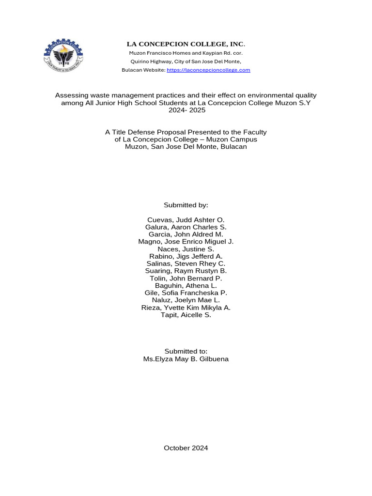 Research Paper Defense 2 | PDF