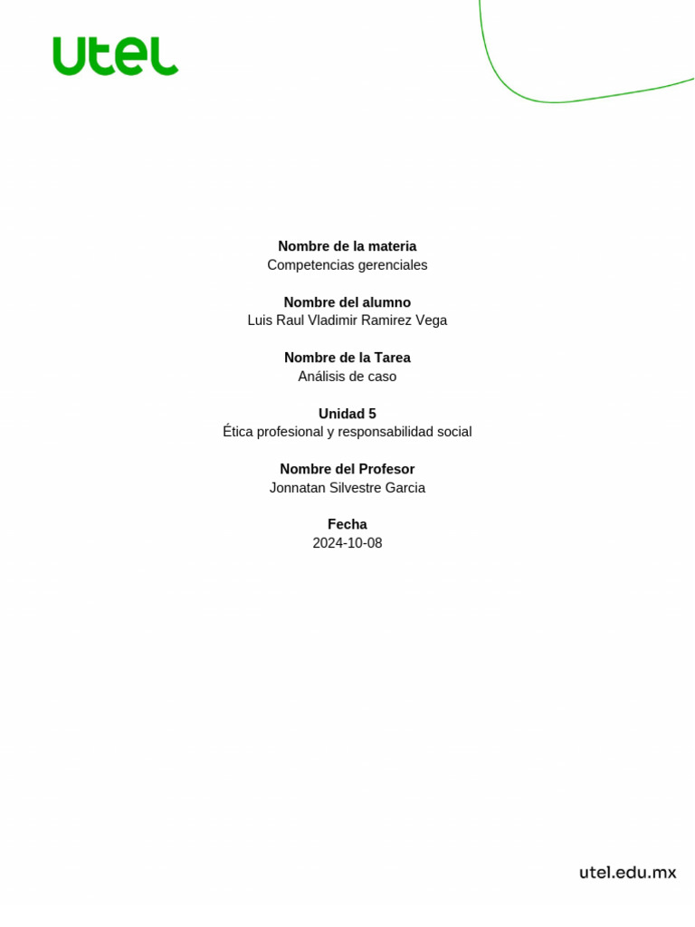 Luis Raul Vladimir Ramirez Vega 9 | PDF