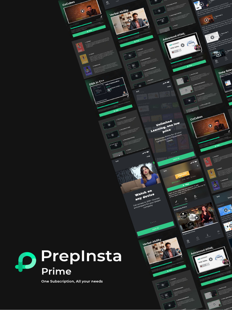 PrepInsta Syllabus PDF v1 | PDF