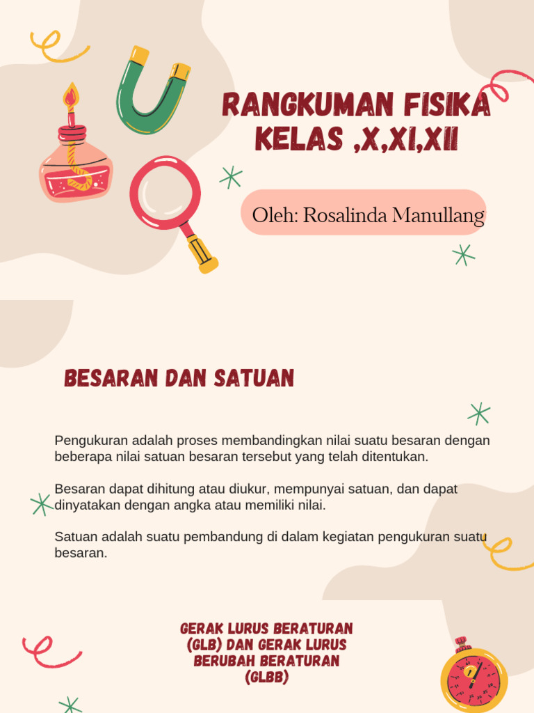 Pink Ilustrasi Lucu Presentasi Sains - 20231220 - 224652 - 0000 | PDF