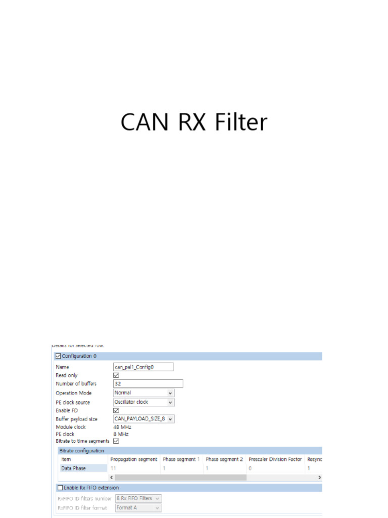 Can Rx Filter | PDF