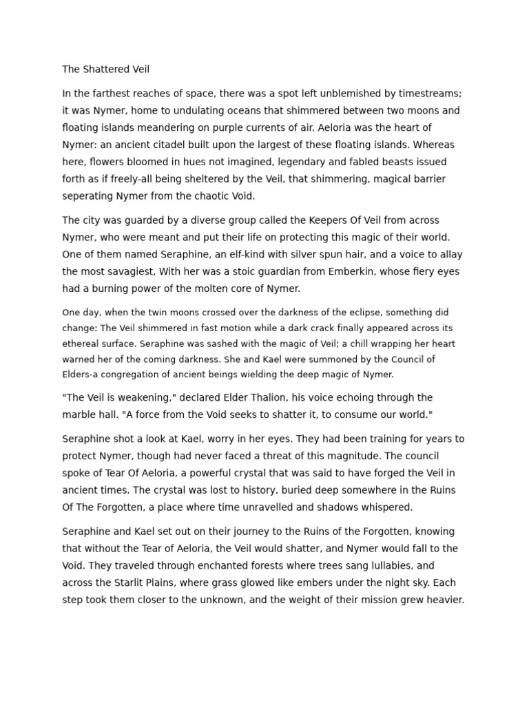 The Shattered Veil | PDF