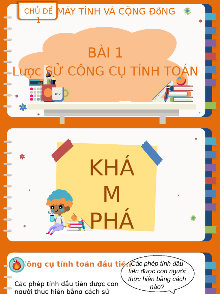 Luoc su cong cu tinh toan Tin học 8 KNTT | PDF