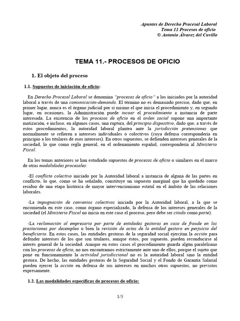 Proce Sal 11 | PDF