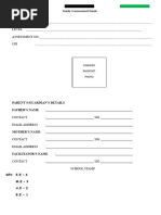 School Prefects Application Form | PDF | Leadership