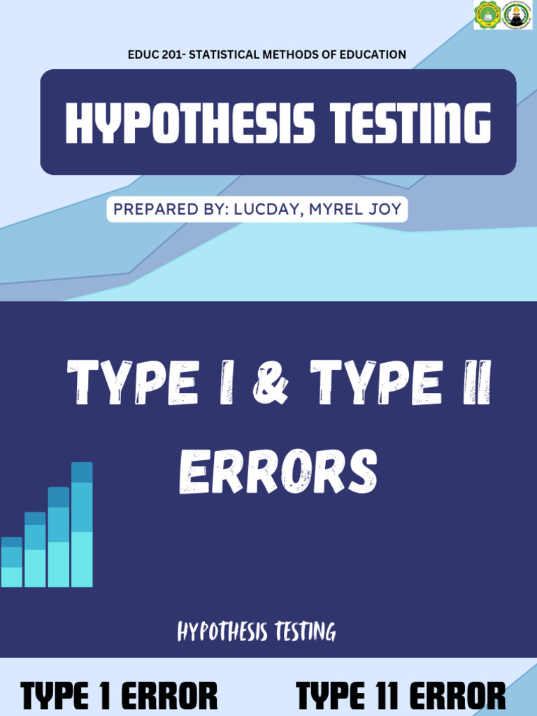 Hypothesis Testing 123 | PDF | Type I And Type Ii Errors | Statistical ...
