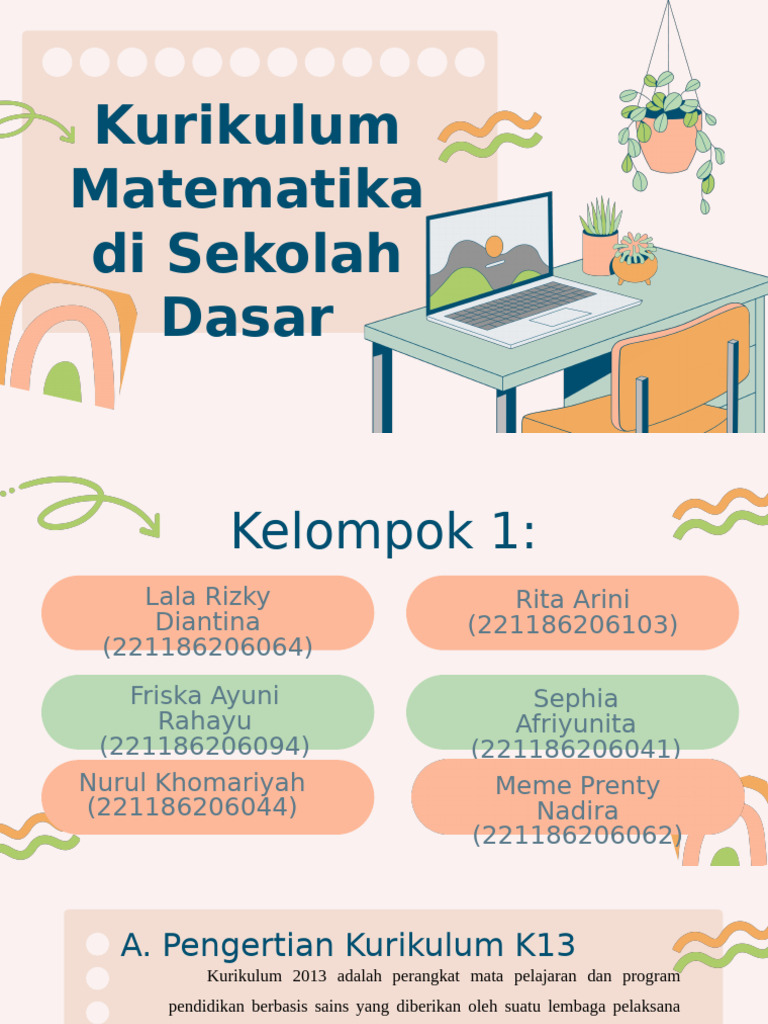 (KEL 1) Pengembangan Pembelajaran MTK SD | PDF