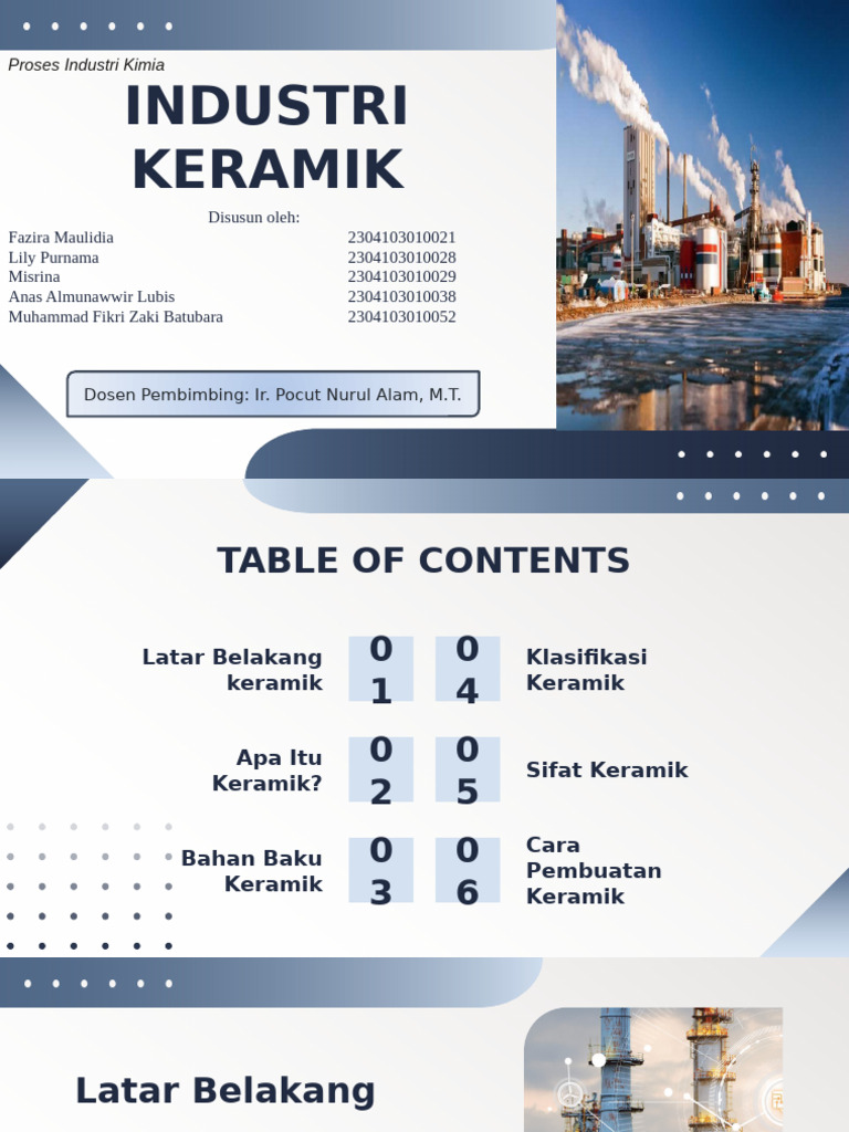 Industri Keramik | PDF