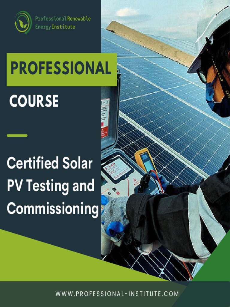 Testing PV and Commision | PDF