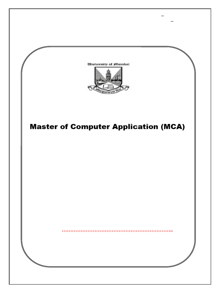 Syllabus FY MCA NEP Scheme 2024-25 Final 19.07.2024 | PDF