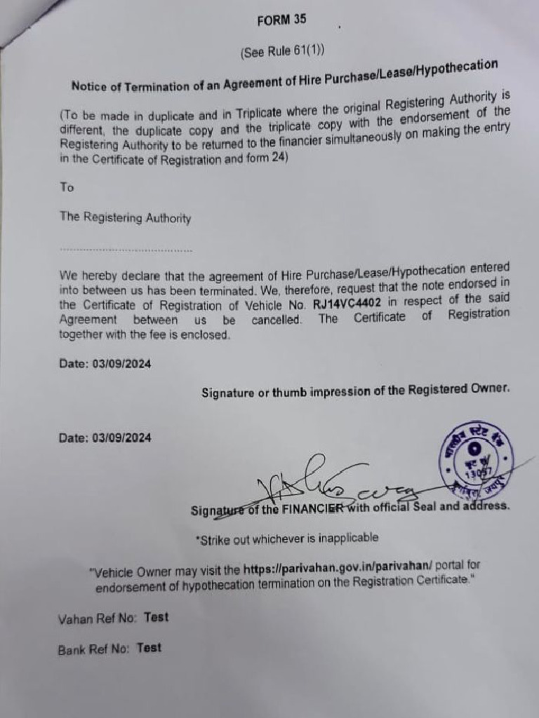 FORM35 | PDF