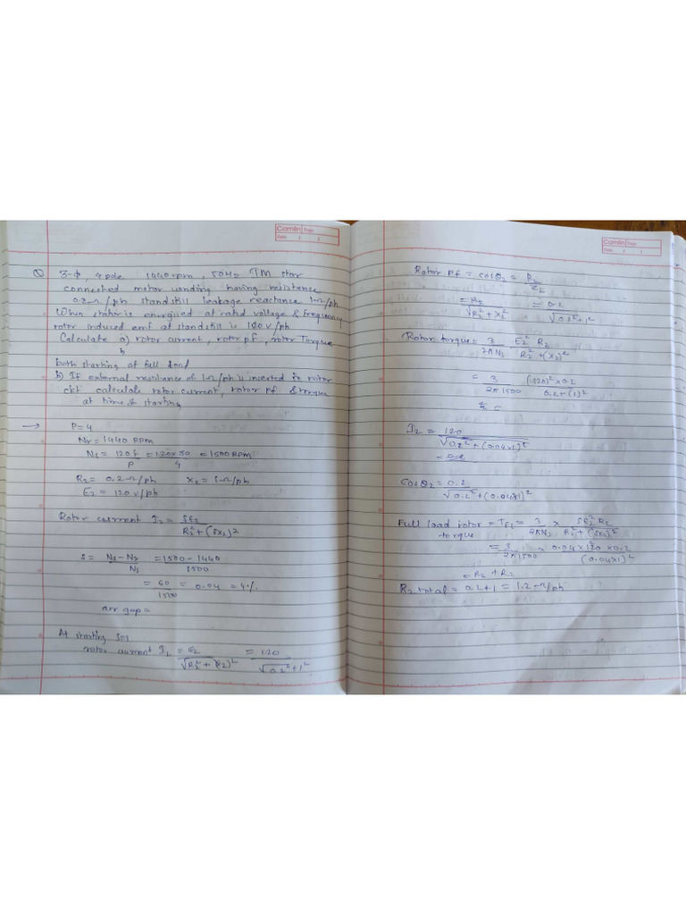 Machines Problems-1 | PDF