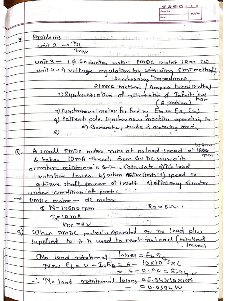 Machines Problems | PDF