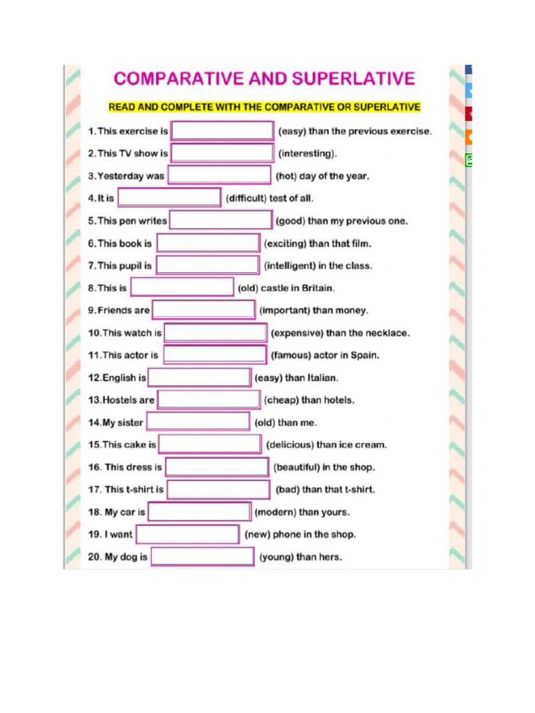 Comparative_Superlative | PDF