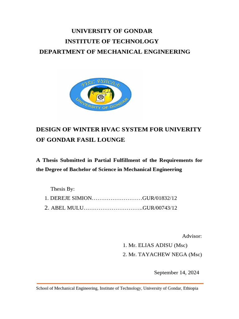 Abel & Dereje Final | PDF