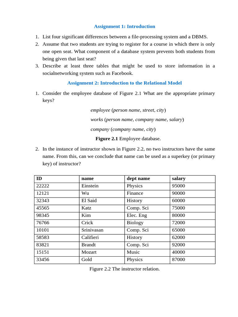 Assignment DB VKU | PDF