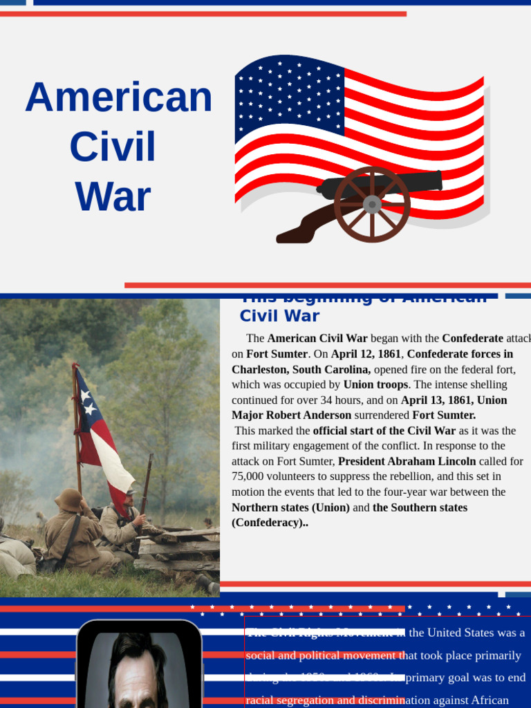 World History: Lesson 02 - American Civil War | PDF