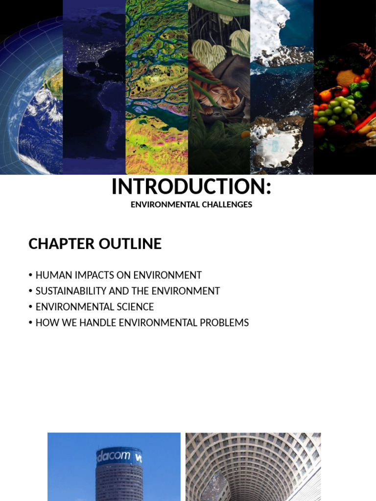 Week 2 3 Environmental Challenges | PDF