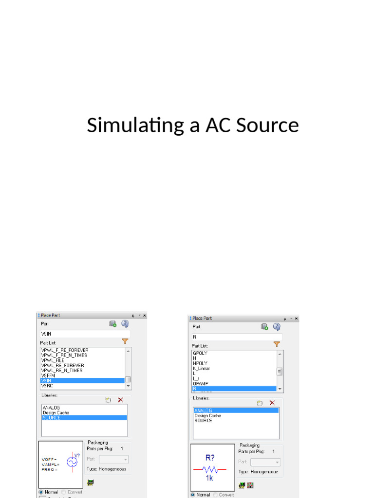 3 Simulating a AC source | PDF