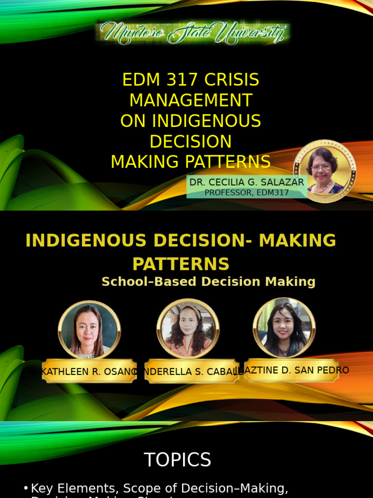 Indigenous Decision Making | PDF
