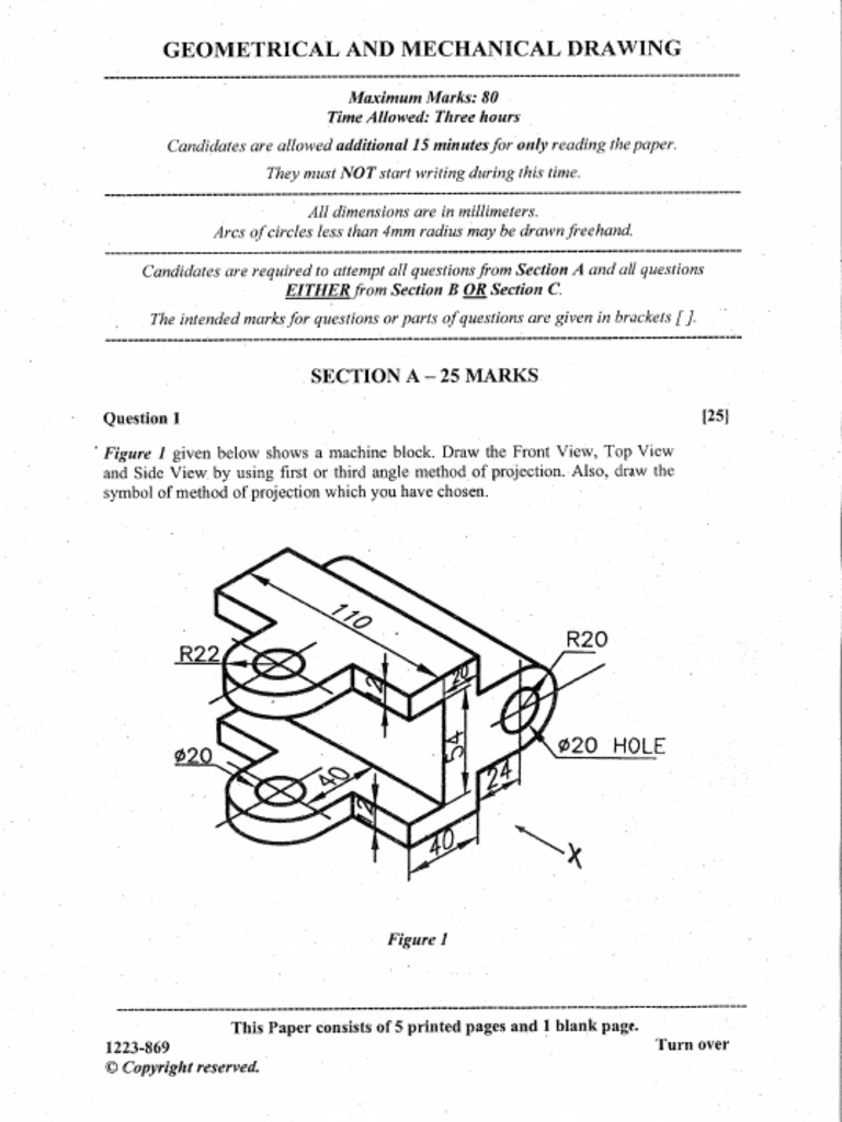 869 Geometrical & Mechanical Drawing.pdf | PDF